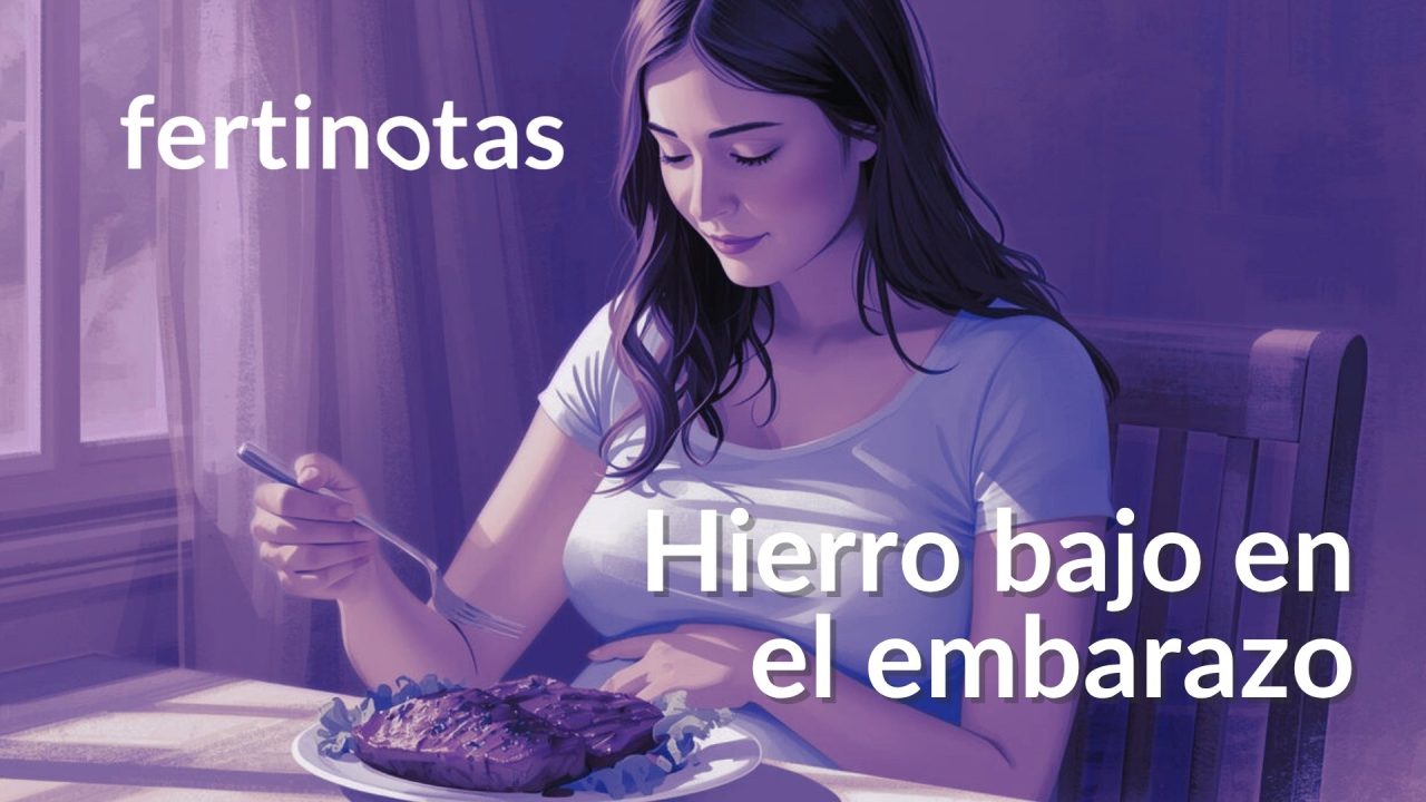 Hierro bajo en el embarazo: causas, síntomas y cómo cuidarte - Fertinotas